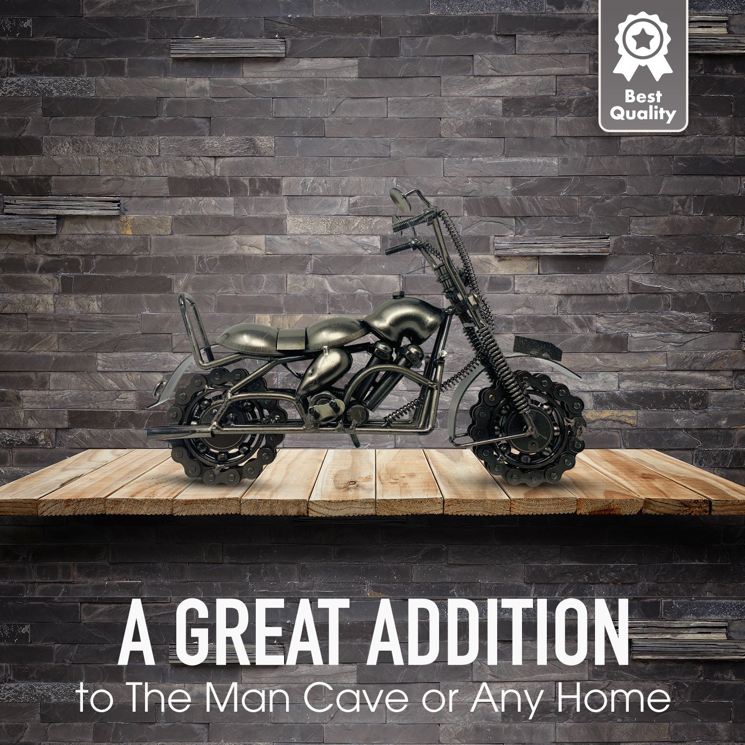 Scrap Cycles Metal Motorcycle Model Gifts For Motorcycle Riders